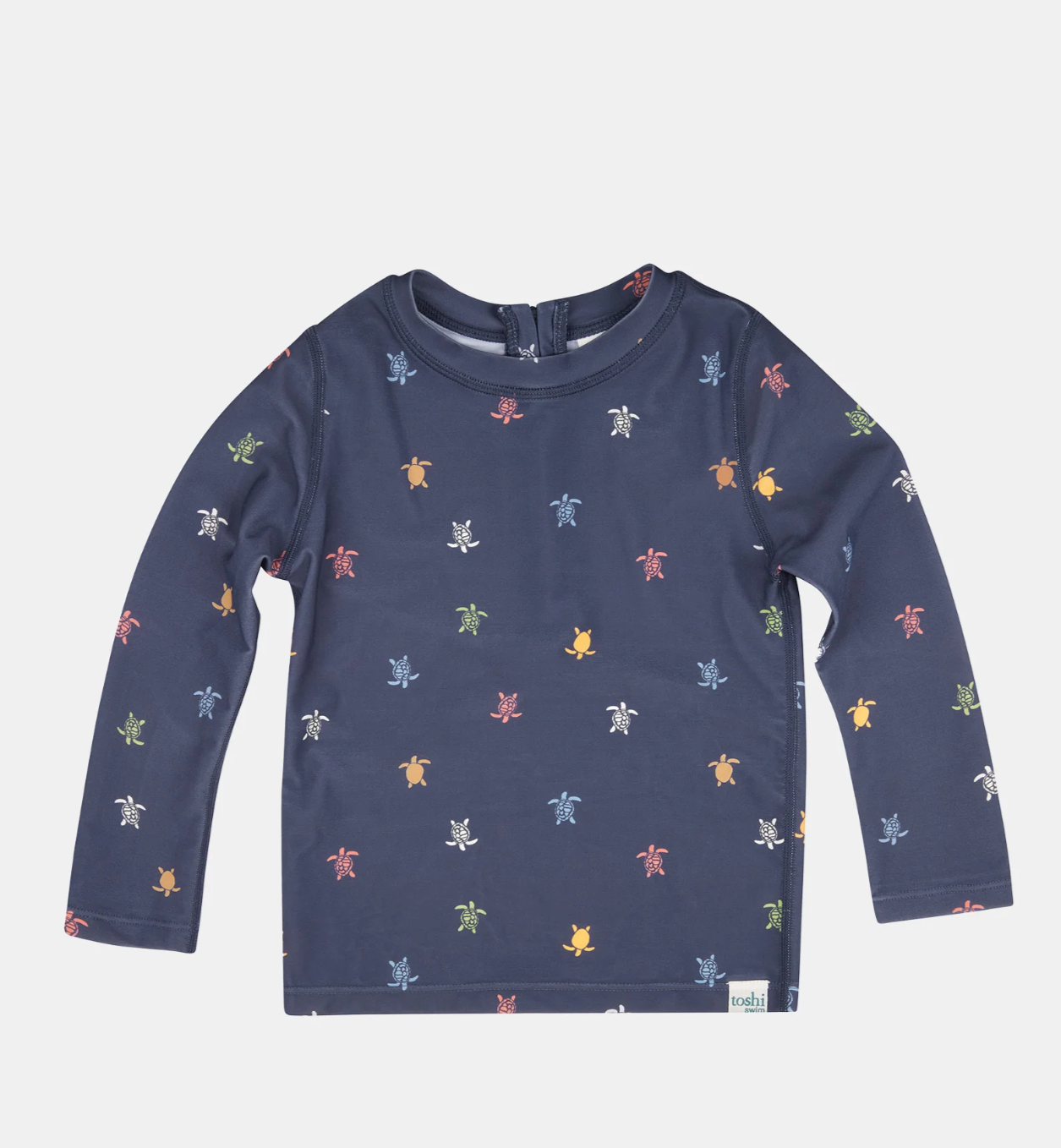 Toshi Swim Kids Rashie L/S Half Zip - Turtle Island – Go Pharm Giftware